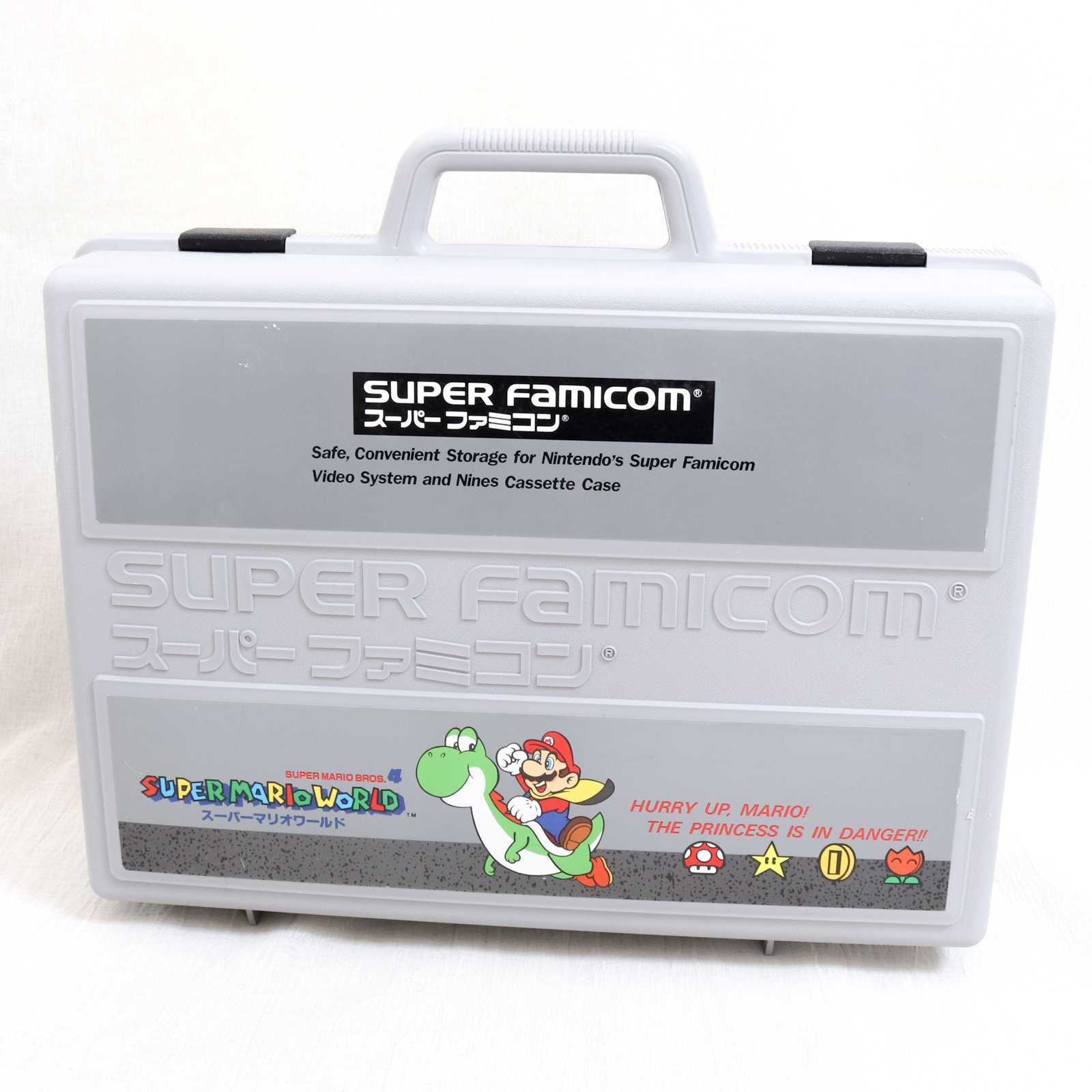 Retro RARE! Super Famicom Mario World Cassete Plastic Case JAPAN ...