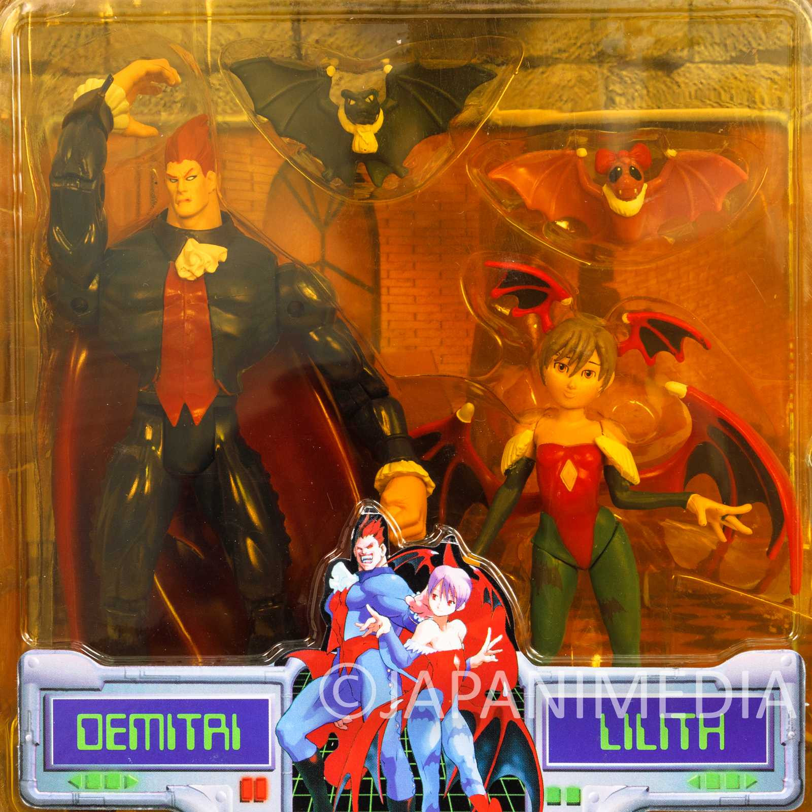 Darkstalkers Vampire Savior The Lord of Vampire Bishamon Mini Figure SR ...