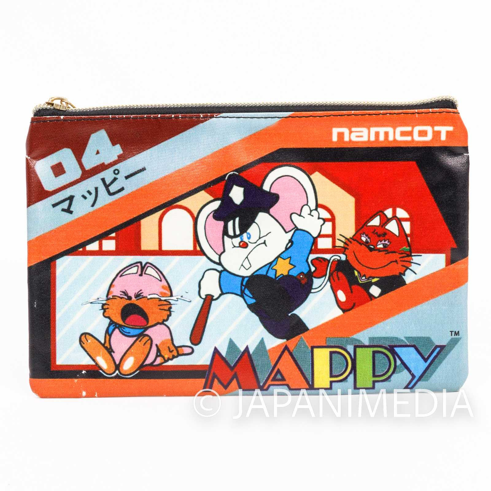 Namco Button Badge Pins 3pc Set Mappy Splatterhouse Baraduke JAPAN NES ...