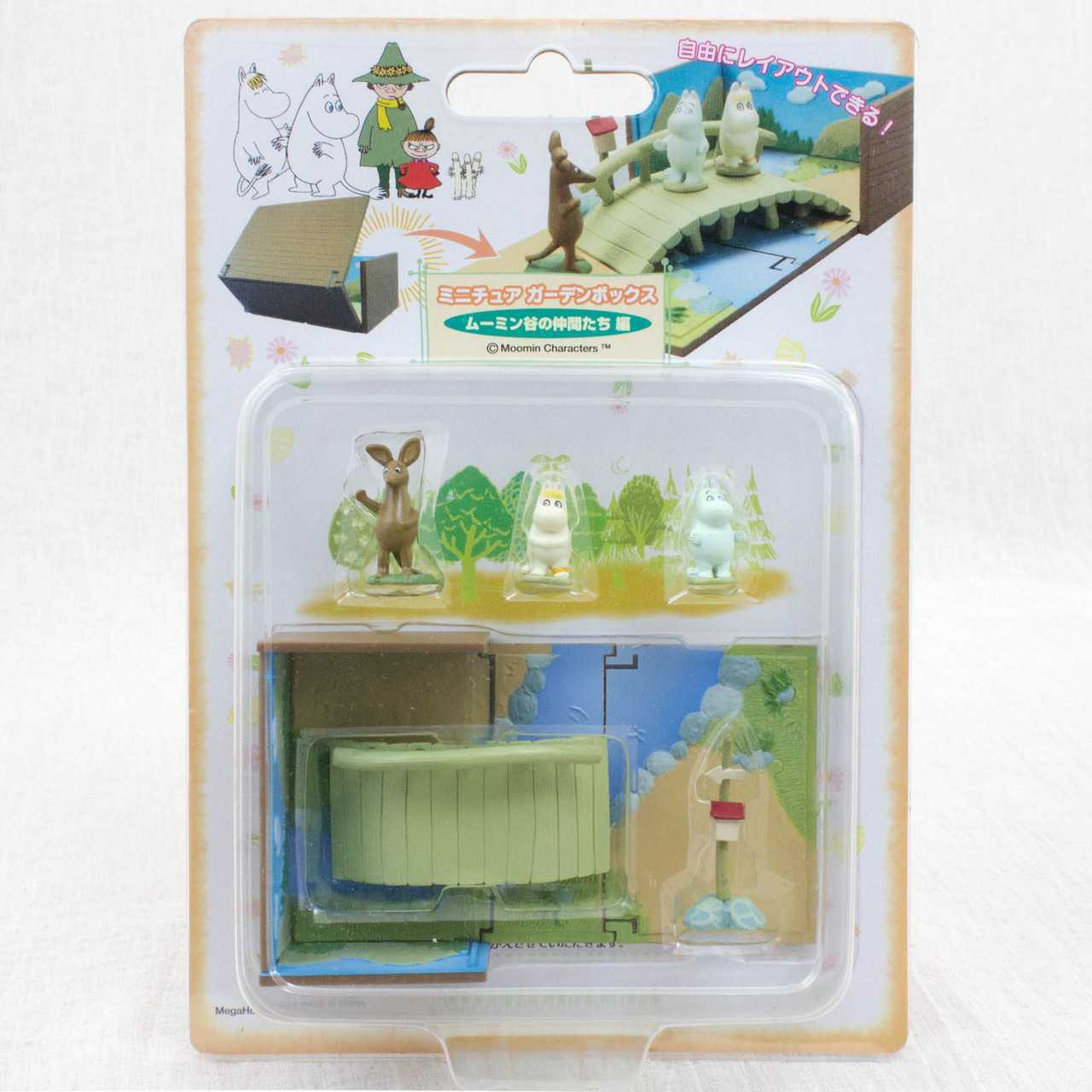 RARE Moomin Characters Miniature Figure Mini Doll 9pc Set Sunlike JAPAN ...