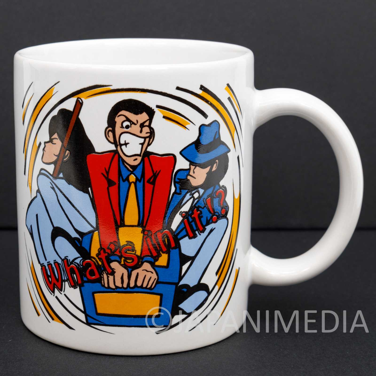 Lupin the Third (3rd) Rock Glass Lupin Jigen Goemon Fujiko Zenigata ver ...