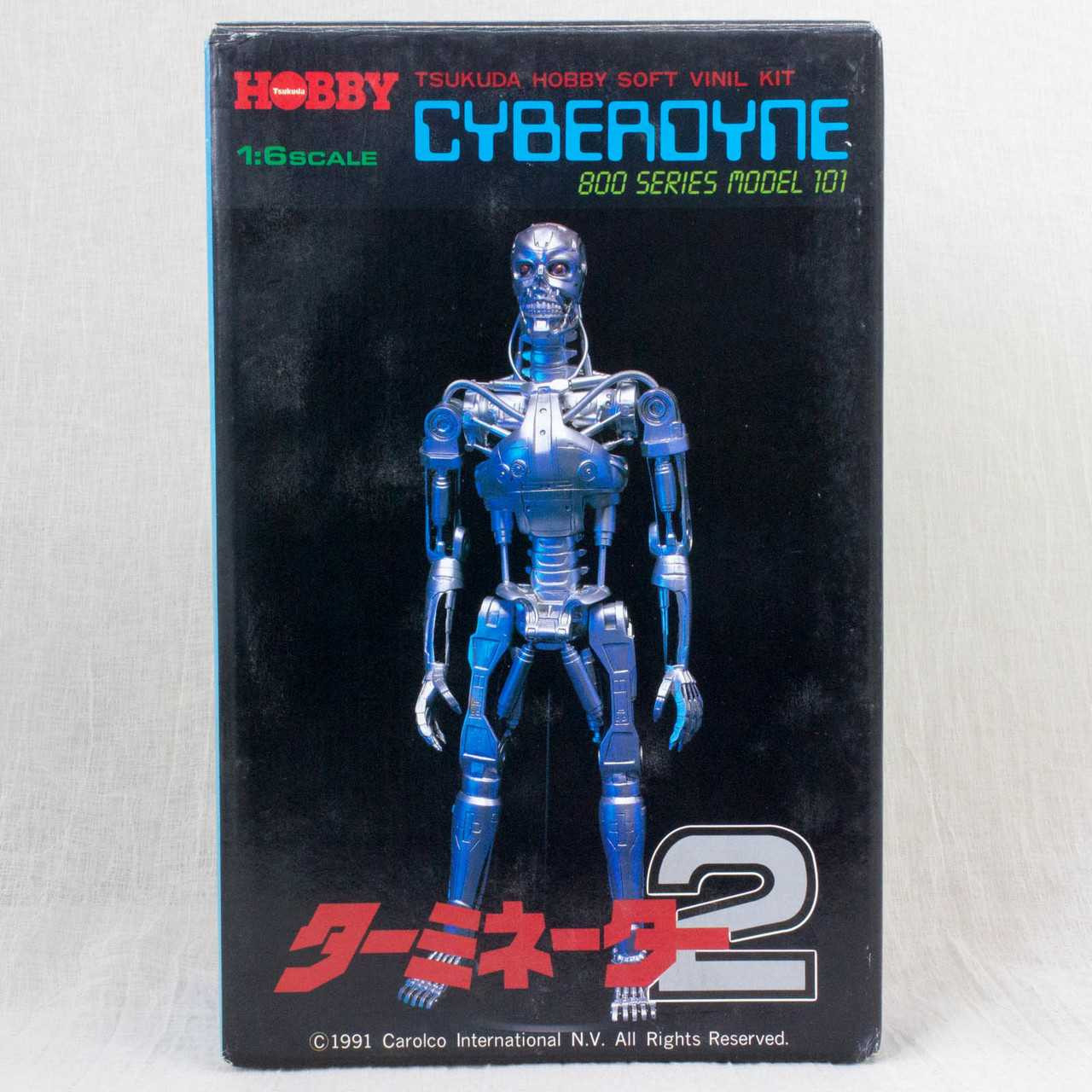 Terminator T800 1/6 Scale Soft Vinyl Model Kit Tsukuda Hobby JAPAN ...