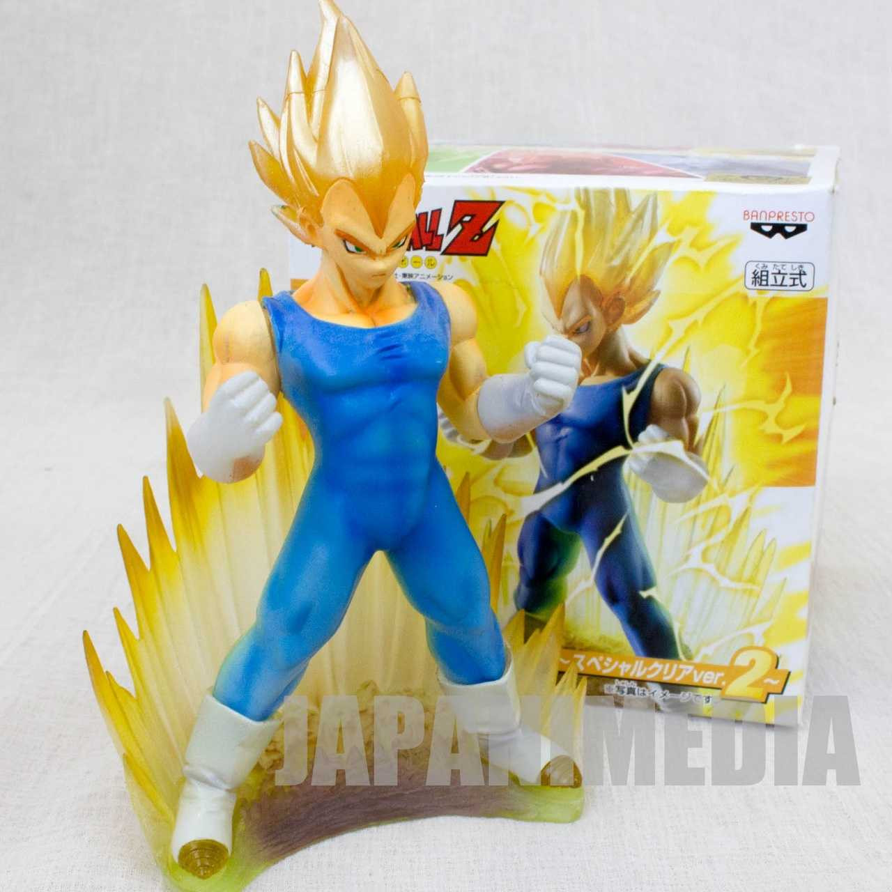 Dragon Ball Z S. Saiyan Gogeta Action Pose Figure Special Clear ver ...