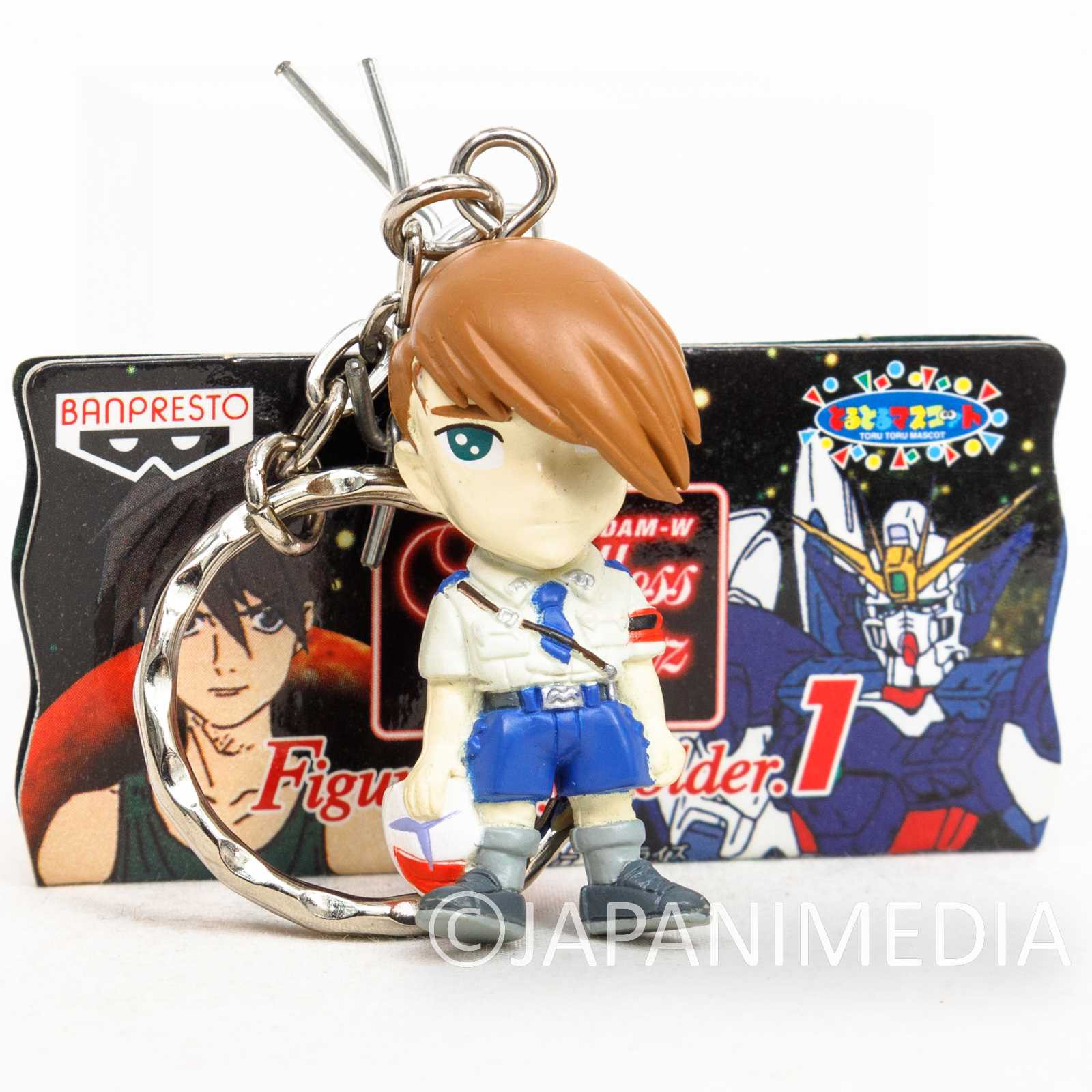 Gundam W Wing Duo Maxwell Figure Key Chain - Endless Waltz - JAPAN ...
