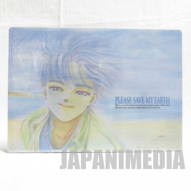 RARE! Please Save My Earth Can Pen case [Alice / Rin] JAPAN MANGA ...
