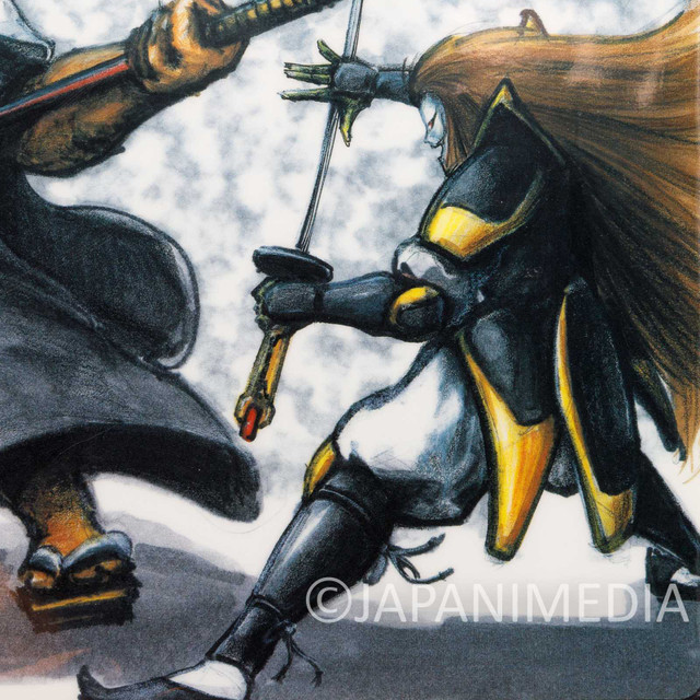RARE!! Genpei Toma Den Kagekiyo vs Benkei Plastic Pencil Board ...