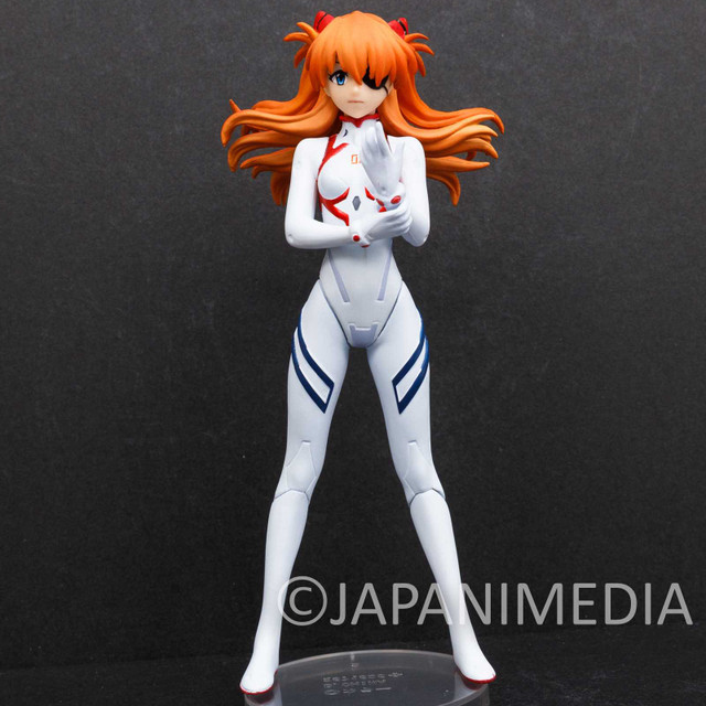 Evangelion Asuka Langley White Plug Suits Portraits Figure Series ...