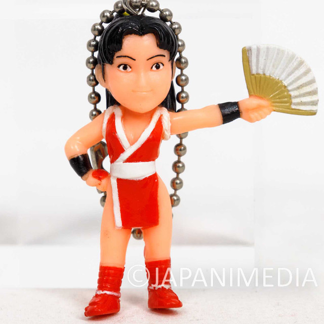 RARE! Fatal Fury Mai Shiranui Mini Plastic Figure SNK KOF Japanimedia Store