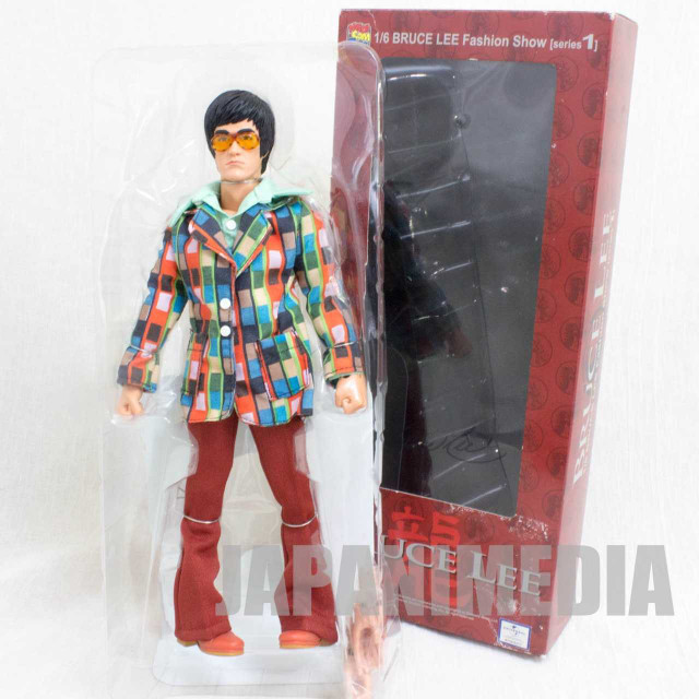 BRUCE LEE 1/6 Fashion Show Figure Blue Jeans Medicom Toy JAPAN KUNG FU ...