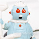 Retro RARE! The Jetsons Rosey the Robot Figure Keychain Applause ...