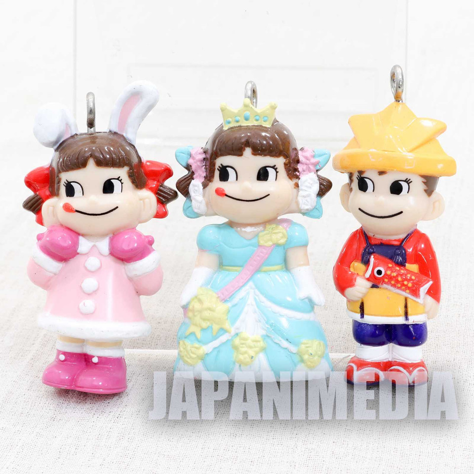 Milky Peko-chan Poko-chan Figure 14pc Set FUJIYA JAPAN ANIME ...