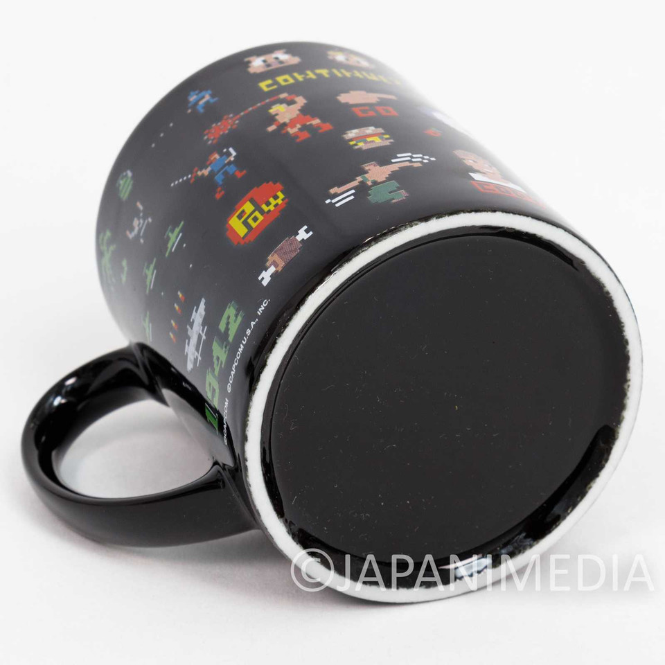 Capcom Dot Character Design Mug / Mega Man Ghosts'n Goblins 1942 Final ...