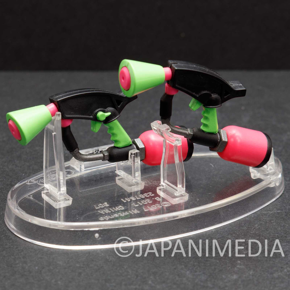 Splatoon 2 Splat Dualies Weapon Figure Collection JAPAN BANDAI Nintendo ...