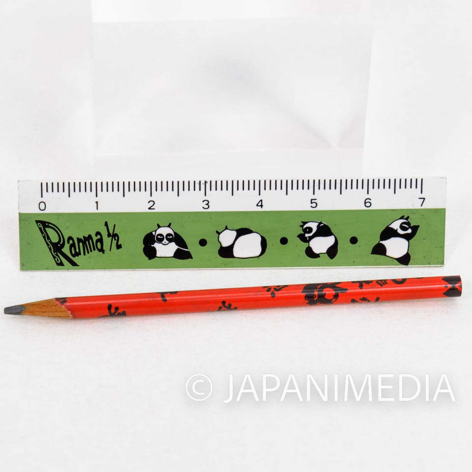 Ranma 1/2 Small Size Can Pen Case and Pencil and Ruler Japanimedia Store