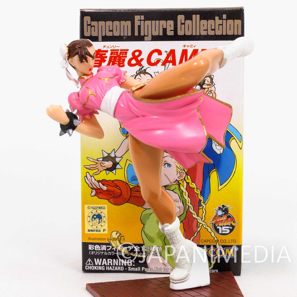 Street Fighter Chun-Li PVC Painted Figure (2P color Pink ver.) Organic ...