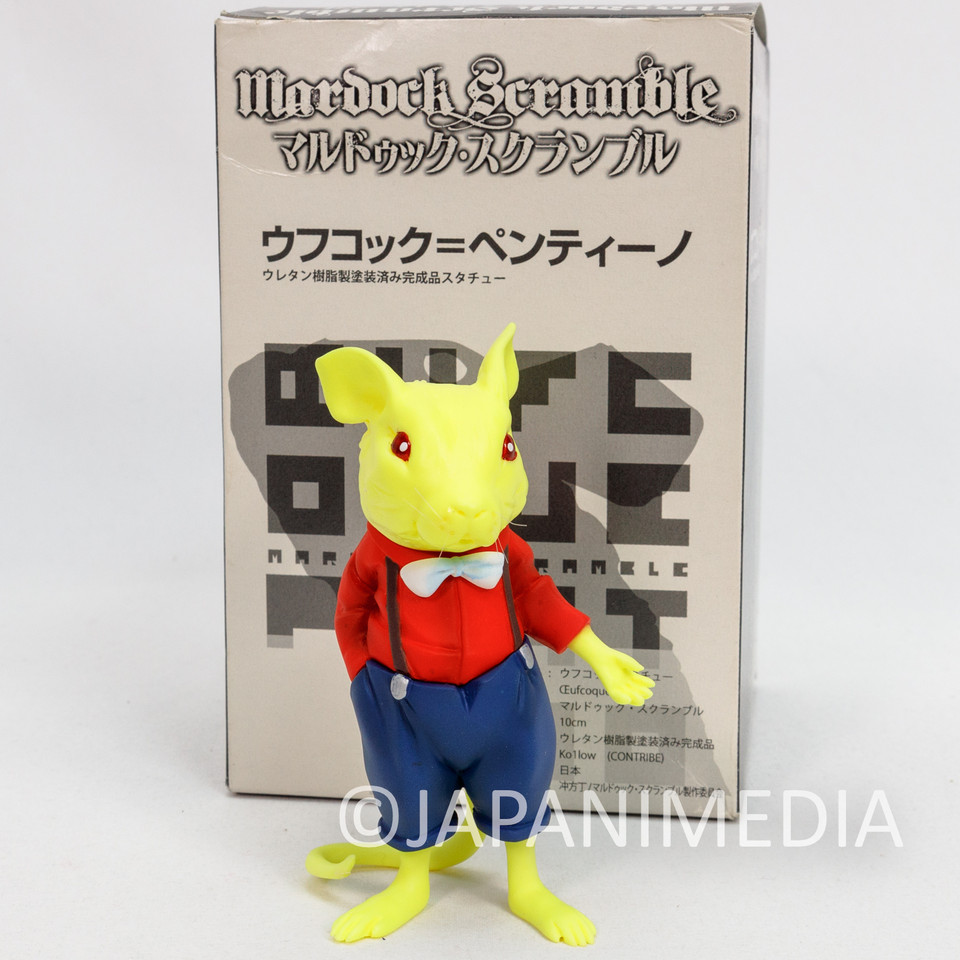 Mardock Scramble Oeufcoque Pentano Urethane Resin Figure 4" Japanimedia ...