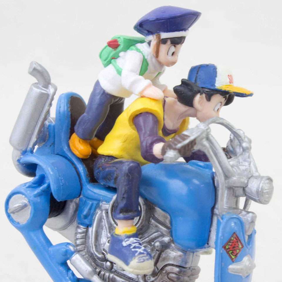 Dragon Ball Z Mini Figure Gokou Gohan on Mecha Robot Full-color JAPAN ...