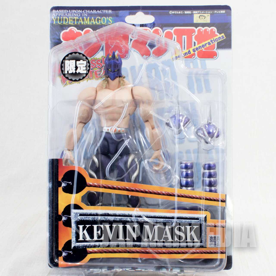 Kinnikuman 2nd KEVIN MASK Blue Generation Romando PVC Action Figure ...
