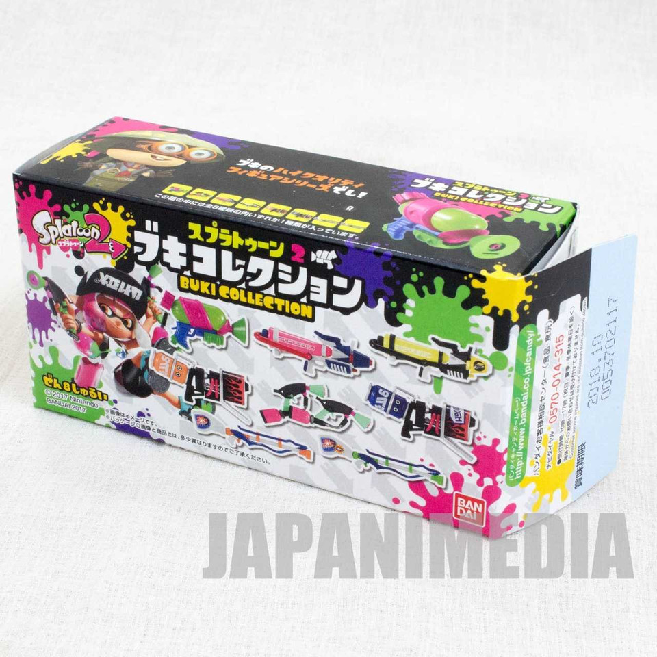 Splatoon 2 New Squiffer Weapon Figure Collection JAPAN Nintendo Switch ...