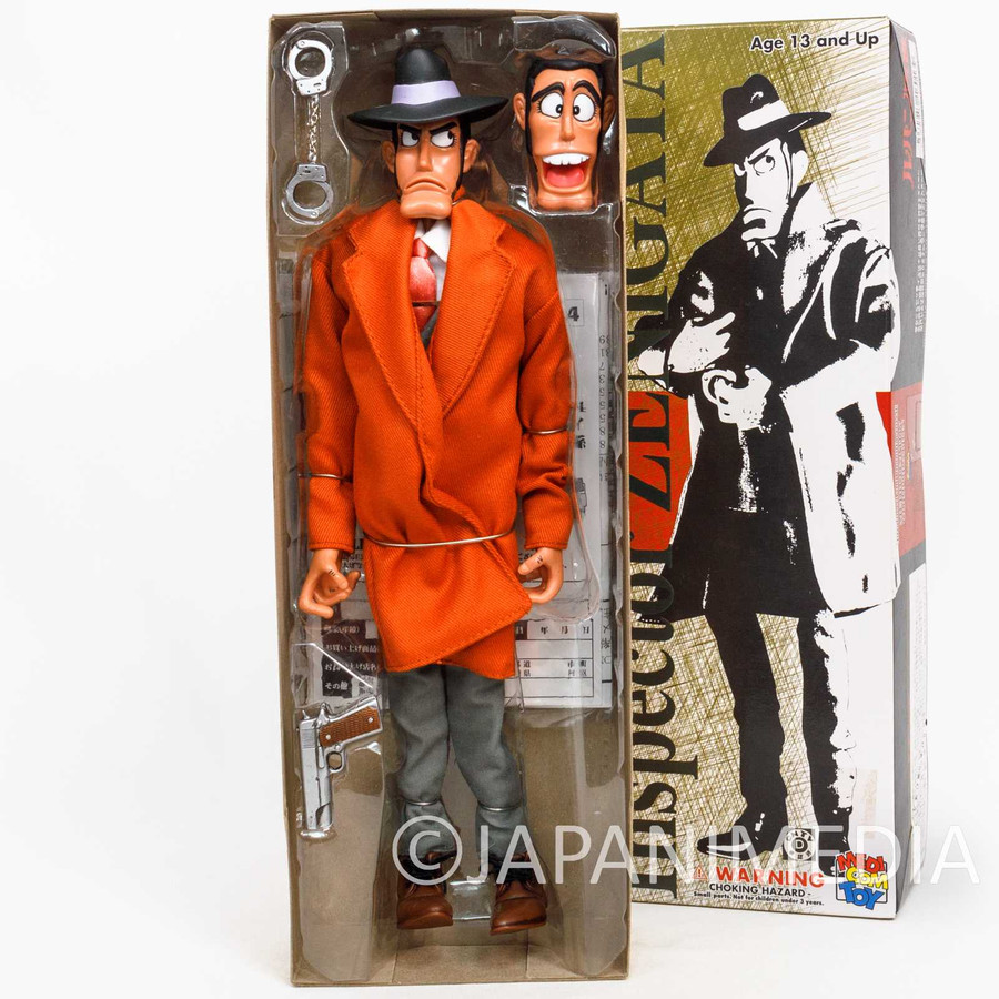 Lupin the 3rd Zenigata Stylish Collection Figure Medicom Toy JAPAN ...