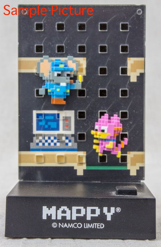 Namco Dotgraphics Mappy Figure with Game Sound JAPAN FAMICOM ...