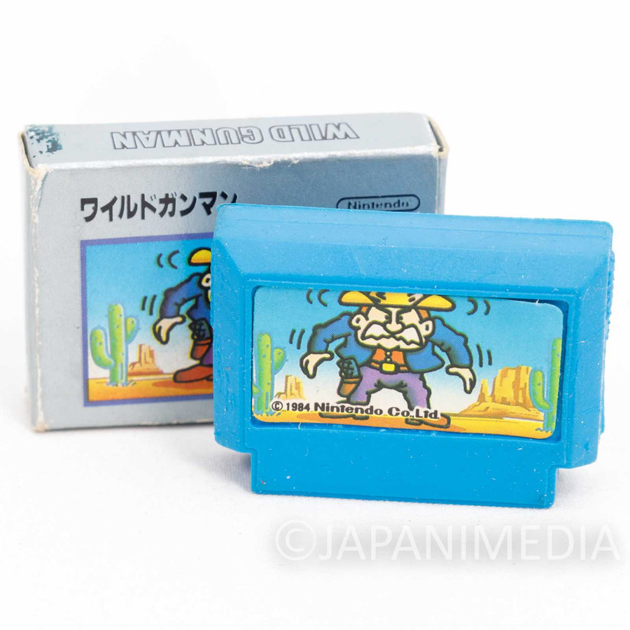 Wild Gunman Cassette Mini Eraser AMADA JAPAN FAMICOM NES Nintendo ...
