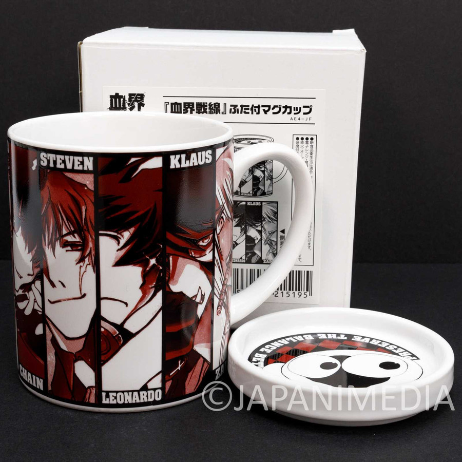 Blood Blockade Battlefront Libra Mug with Lid JAPAN ANIME Japanimedia Store
