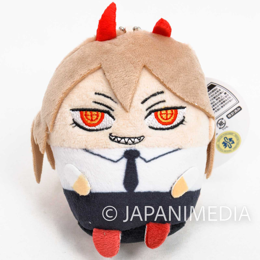 Chainsaw Man Power Plush Doll Mascot Ballchain Shonen Jump Japanimedia ...