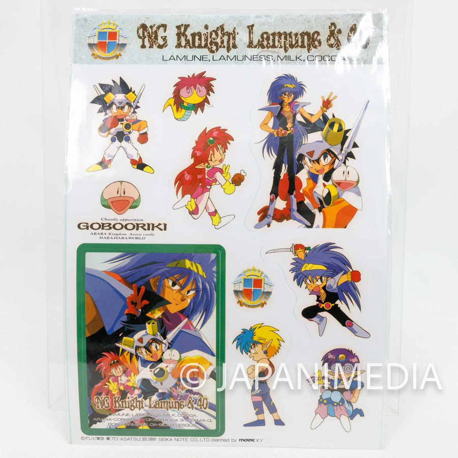 NG Knight Lamune & 40 Sticker Sheet Movic JAPAN ANIME Japanimedia Store