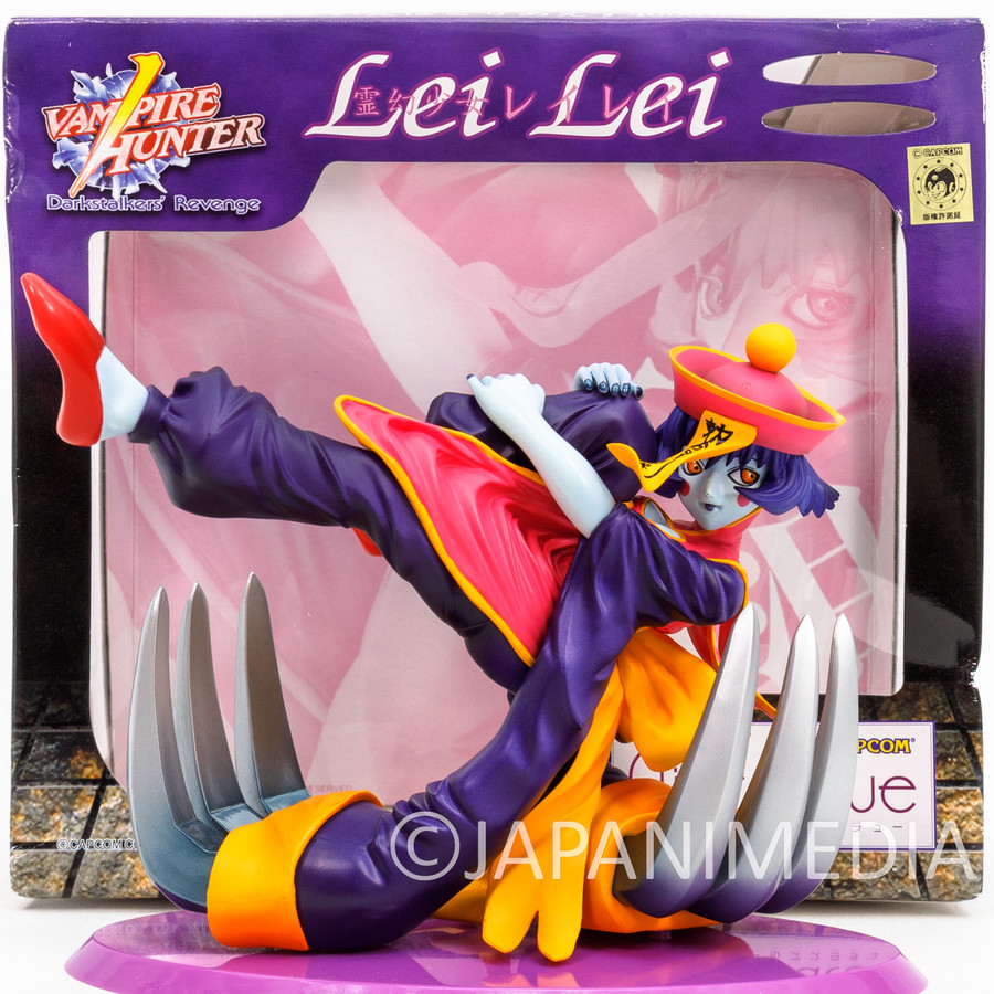 Darkstalkers Vampire Hunter Lei-Lei Figure Capcom Girls Statue Organic ...