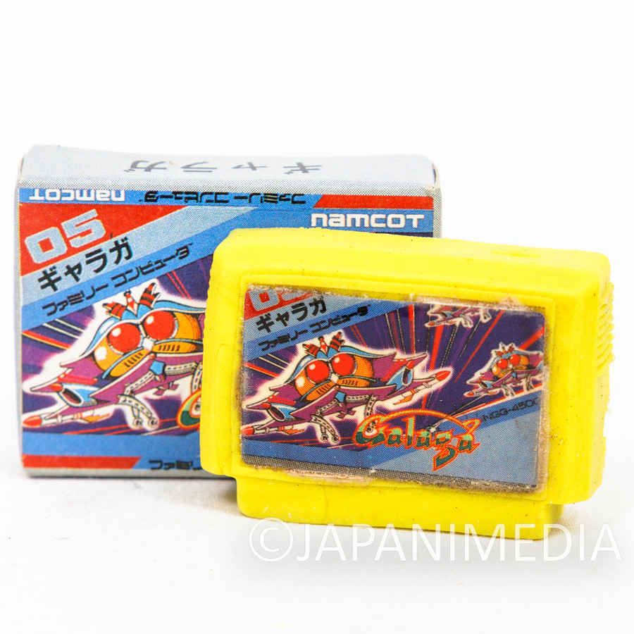 Galaga Cassette Mini Eraser AMADA JAPAN FAMICOM NES NAMCO Nintendo ...