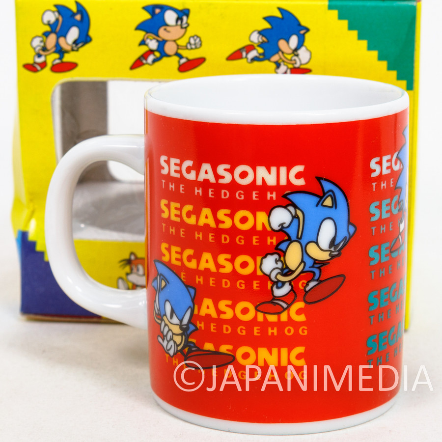 Retro RARE! Sonic The Hedgehog Mug SEGA JAPAN GAME 2 - Japanimedia Store