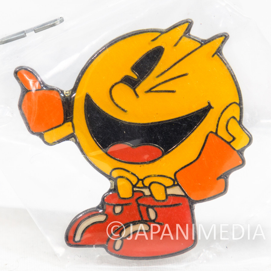 RARE! Pac-Land Pac-man Metal Pins Kotobukiya Namco JAPAN GAME 2 ...
