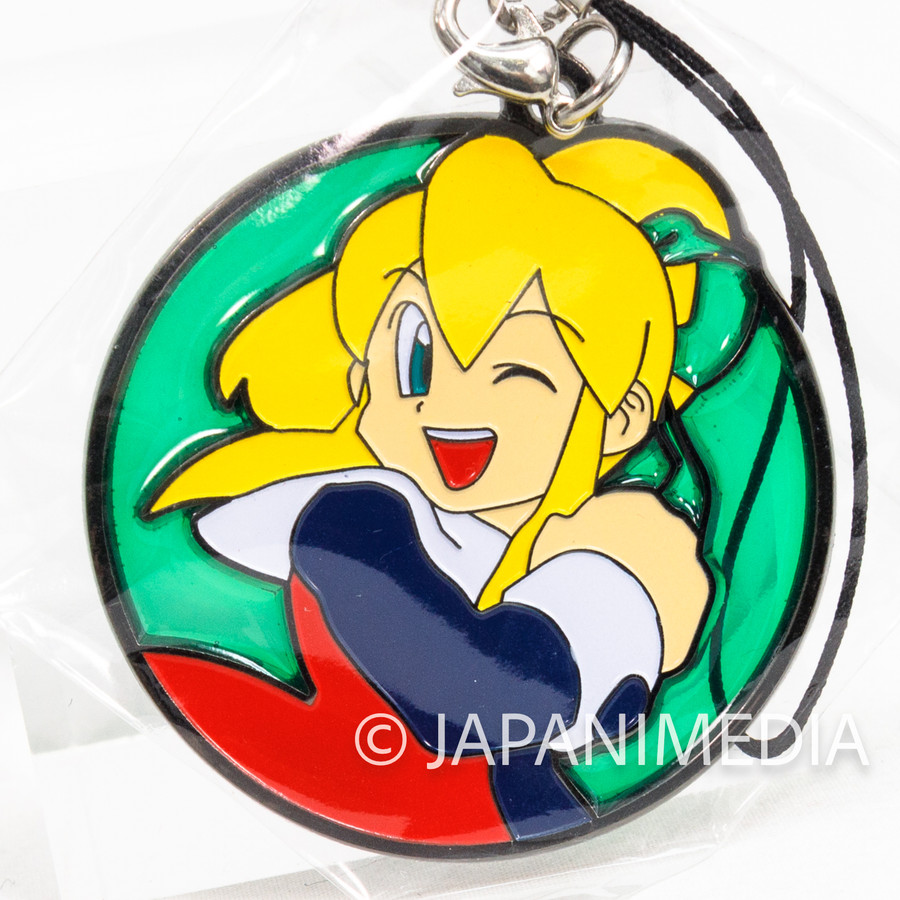 MEGA MAN Roll Metal Charm Strap #2 JAPAN GAME CAPCOM ROCKMAN ...