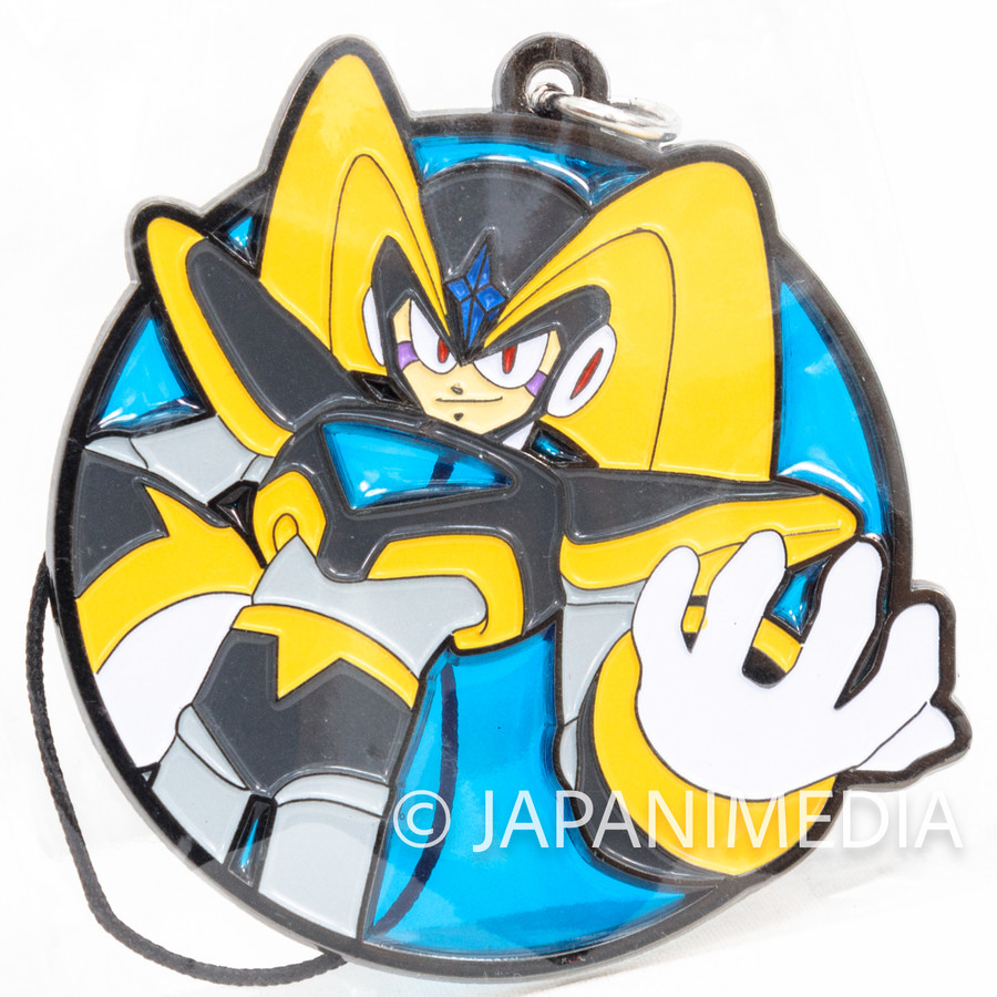 MEGA MAN Bass (Forte) Metal Charm Strap JAPAN GAME CAPCOM ROCKMAN ...