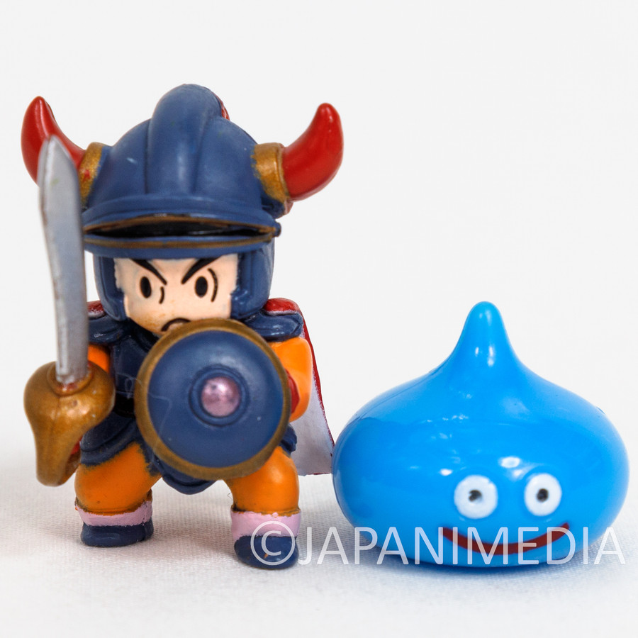 Dragon Quest 1 Main Character Prince + Slime Mini Figure 1.25" JAPAN ...