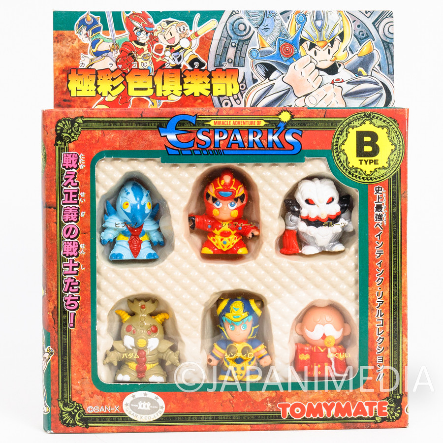 Miracle Adventure of Esparks Colorful Club Figure Set B JAPAN MANGA ...