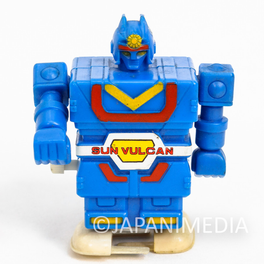Retro Taiyo Sentai Sun Vulcan Robot Wind-up Figure JAPAN TOKUSATSU ...