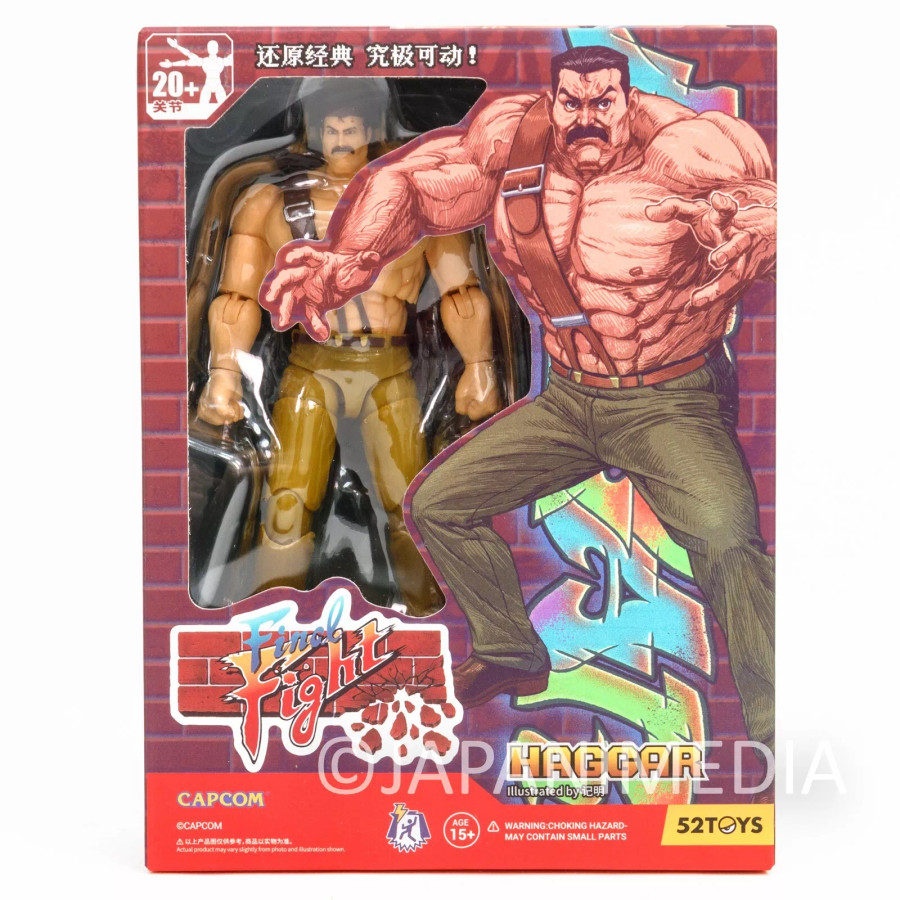 Final Fight HAGGAR Full-Action Figure 52 Toys CAPCOM GAME - Japanimedia ...