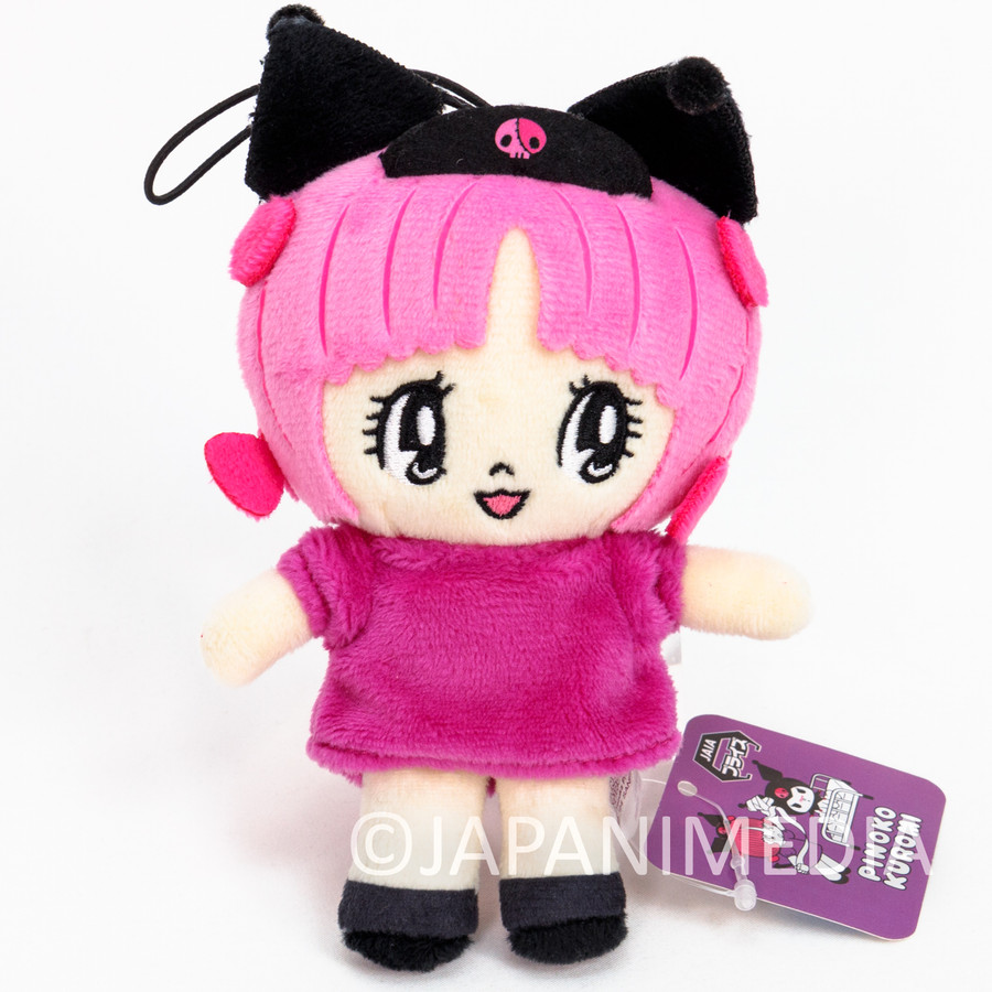 Black Jack Pinoko Kuromi Costume 5.5" Plush Doll #2 Tezuka Osamu SANRIO ...