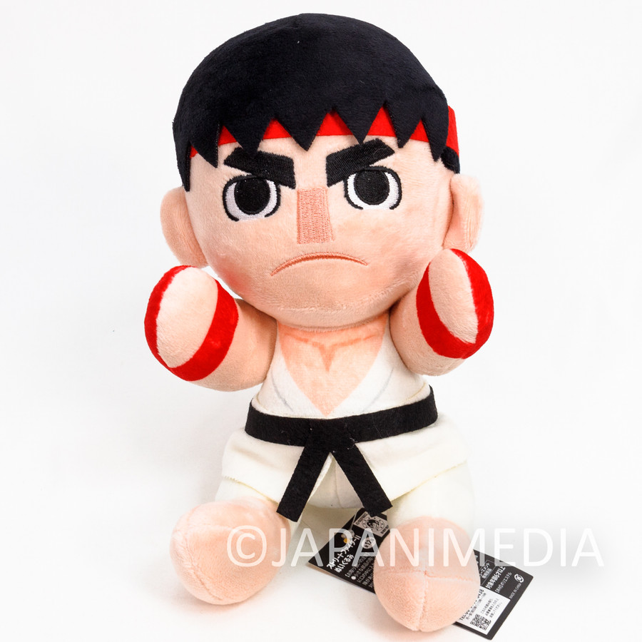 Street Fighter II RYU 12" Action Plush Doll Capcom - Japanimedia Store