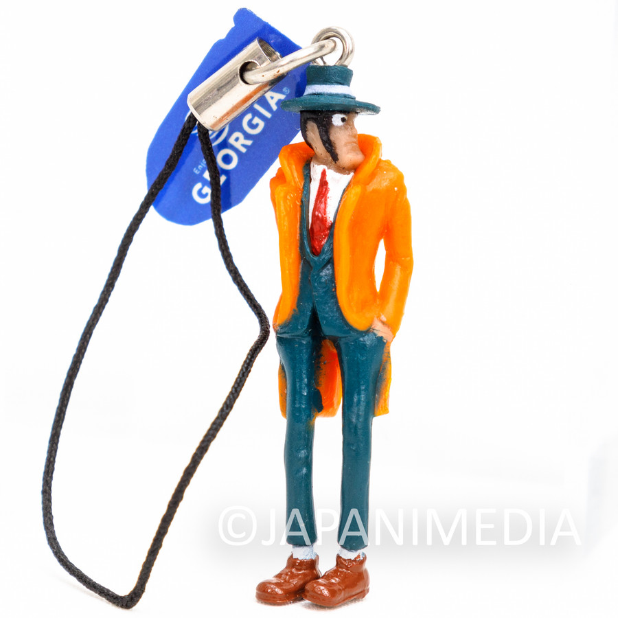 Lupin the Third (3rd) LUPIN Zenigata Small Figure Strap JAPAN ANIME ...
