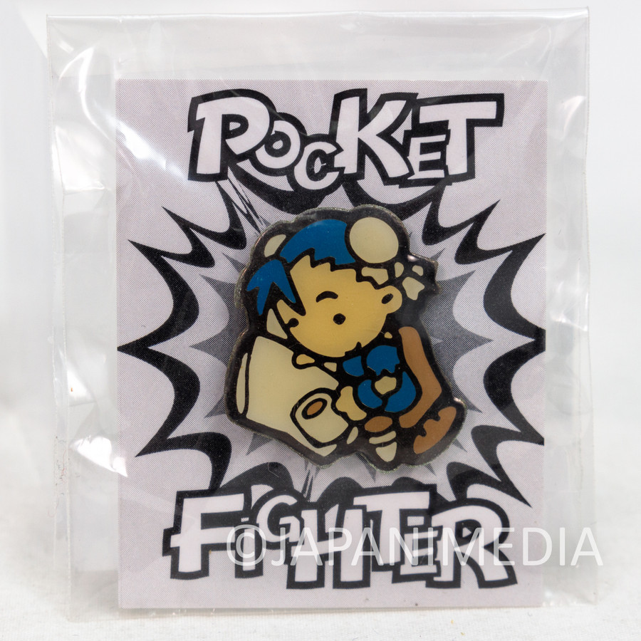 Pocket Fighter Metal Pins Chun-Li GAME CAPCOM STREET - Japanimedia Store
