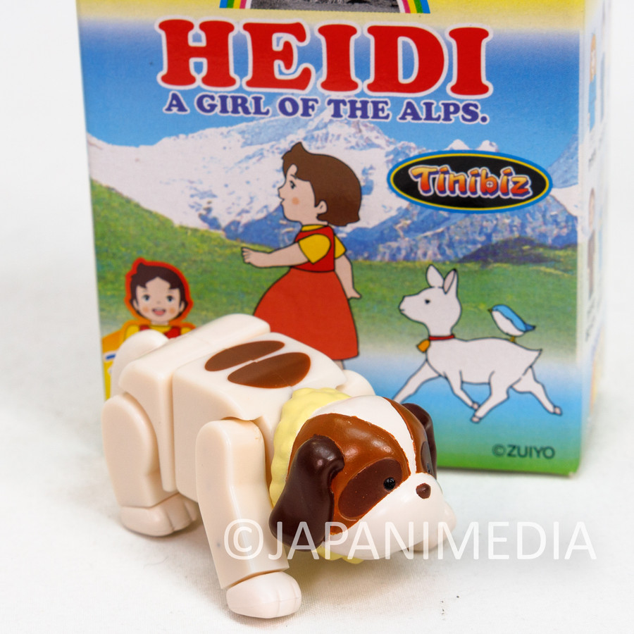 Heidi Girl of the Alps Josef Dog Tinibiz Mini Figure HAYAO MIYAZAKI ...