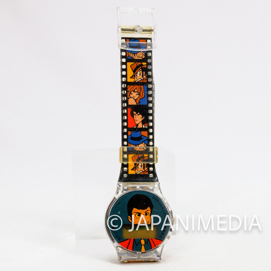 (JUNK ITEM) Lupin the Third (3rd) Wrist Watch ESSO JAPAN ANIME MANGA ...