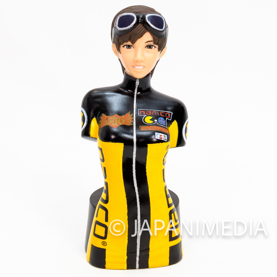 Retro RARE Ridge Racer Reiko Nagase Bust Figure Coin Bank #2 ...