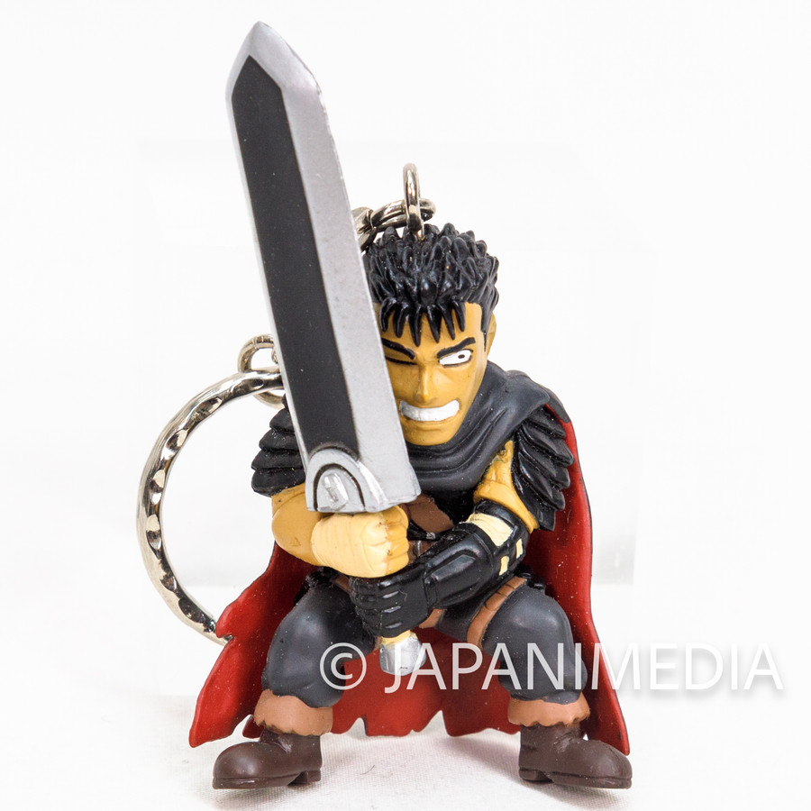 Berserk Guts w/ Sword Mini Figure Key Chain Banpresto JAPAN Japanimedia ...