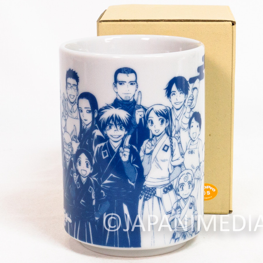 RARE Kekkaishi Japanese Tea Cup Yunomi Anime Character Mug Japanimedia ...