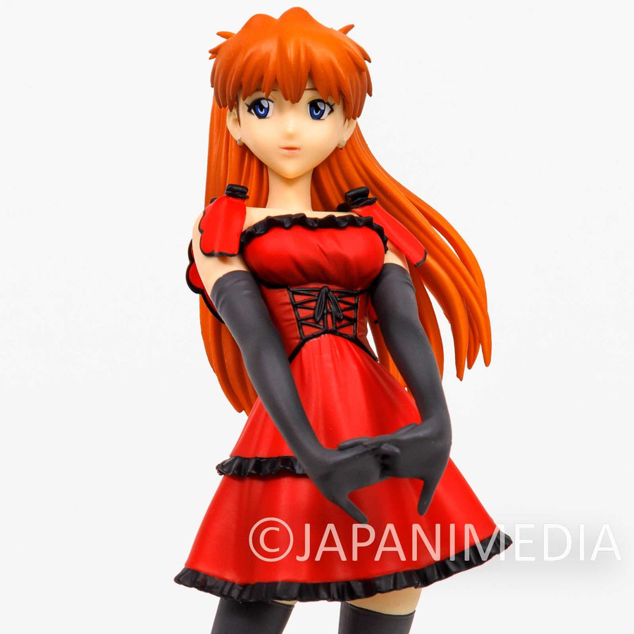 Evangelion Asuka Langley Premium Figure Gothic Night Red Dress JAPAN ...