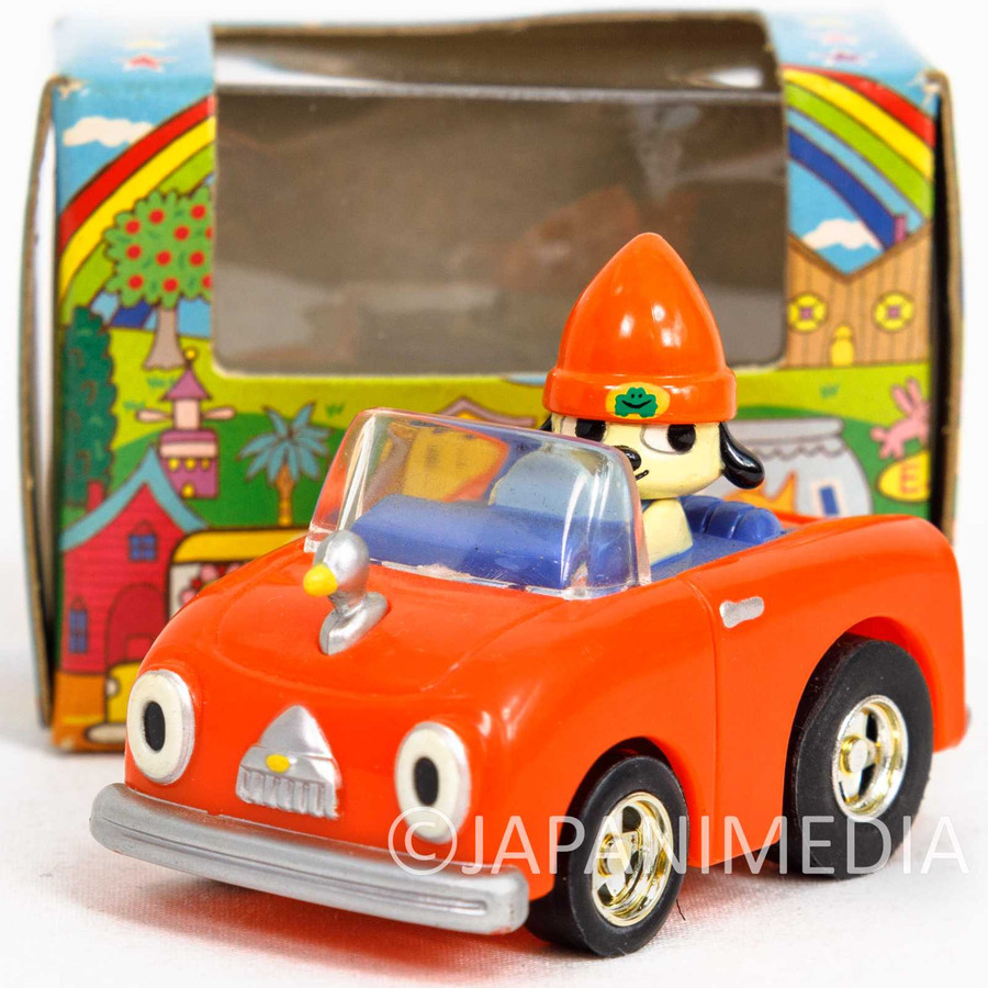 Parappa The Rapper Choro Q Pull Back Car Mini Figure Takara JAPAN GAME ...